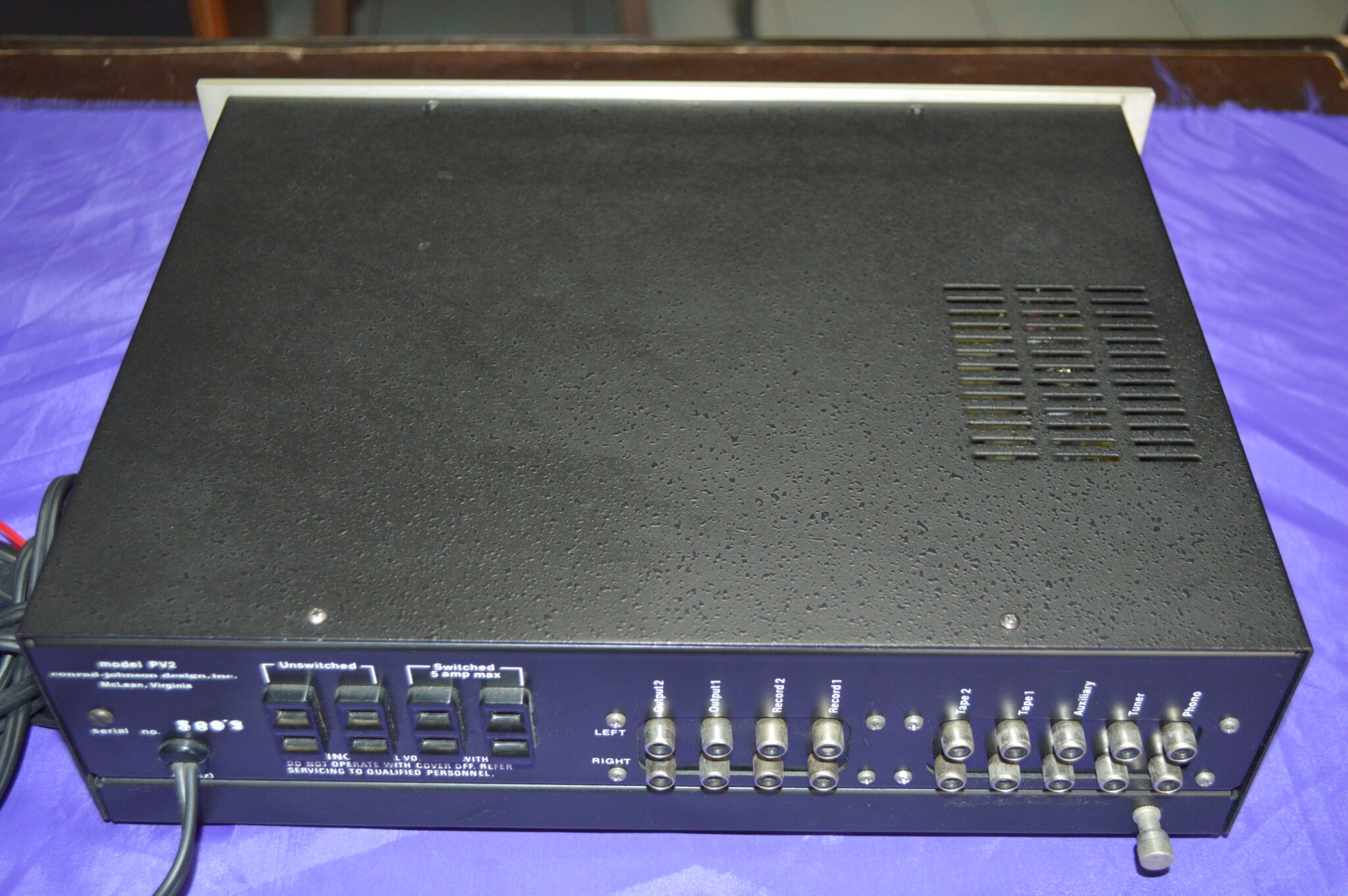 Conrad Johnson PV-2 - northifi audio tech